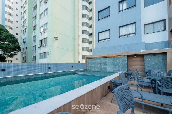 Apt In Building W/ Pool In Salvador Hfo1001 - Rio Vermelho