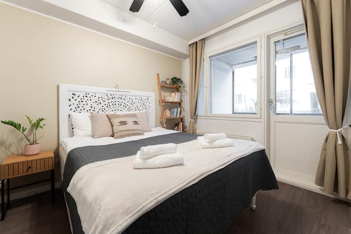 Tyylikäs Kaksio Viidelle Pyynikillä – Oma Sauna - Tampere