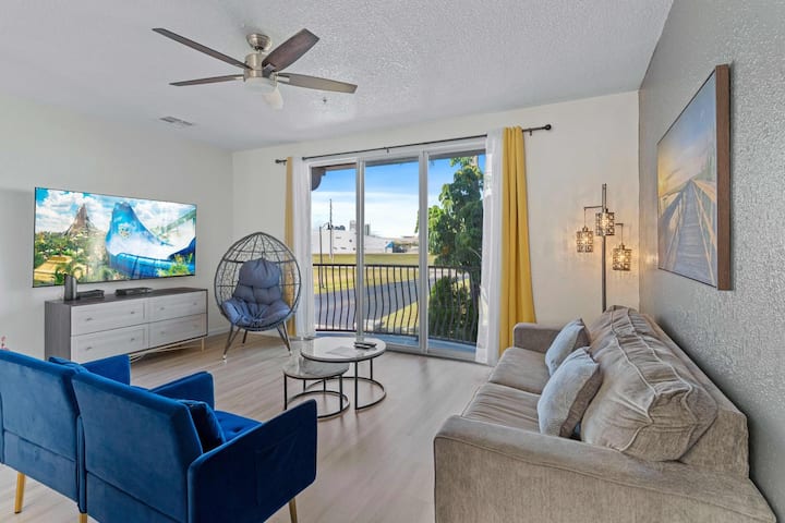 8036-133 Bright 3bd End-unit Townhome With Balcony - Orlando