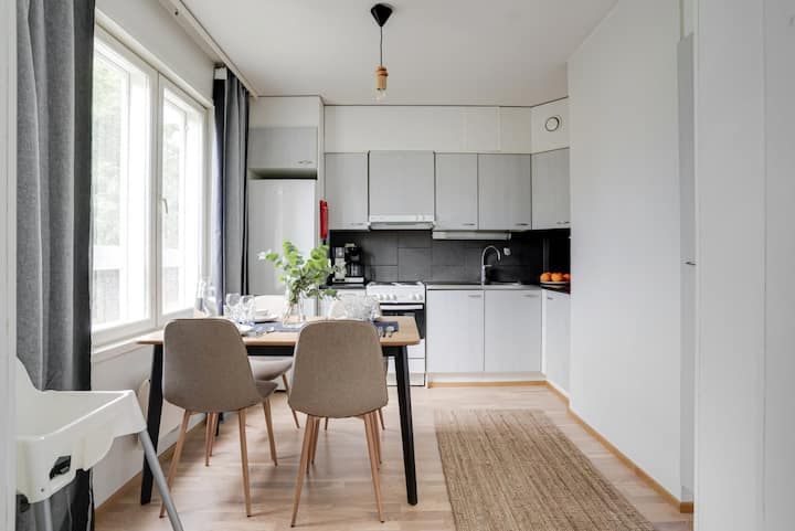 Idyllic Studio For 4 Guests In Pispala By Come In! - Tampere