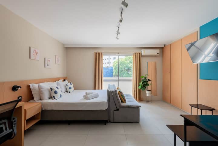 Colors Studio - Comfort In The Historic Center - Porto Alegre