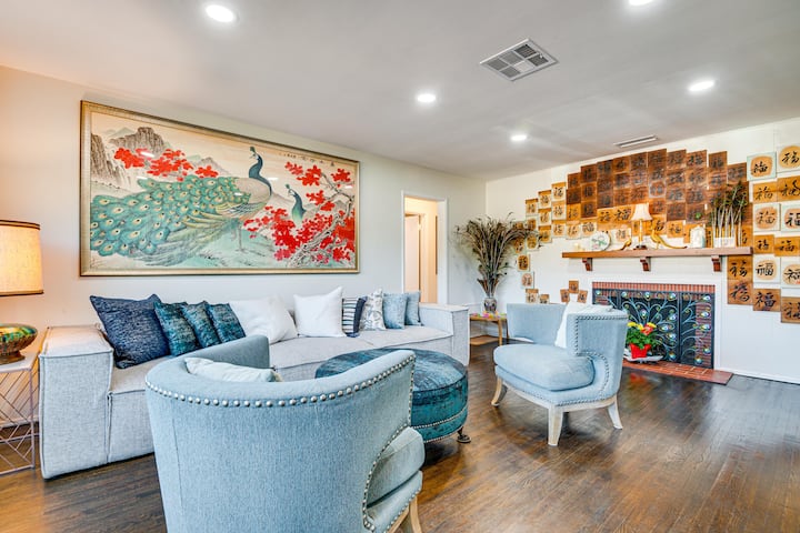 'Peacock House Sanctuary' 4 Mi To Old Pasadena! - Pasadena, CA