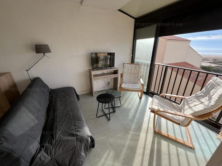 Appartement Vue Mer à Deux Pas De La Plage - Saint-Pierre-la-Mer