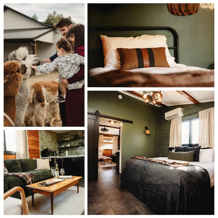 Bunkhouse 2 On Alpaca Ranch 4-6ppl - Wisconsin Dells, WI