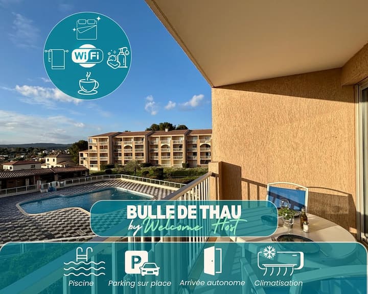 Bulle De Thau, Piscine Et Pinède - Balaruc-le-Vieux