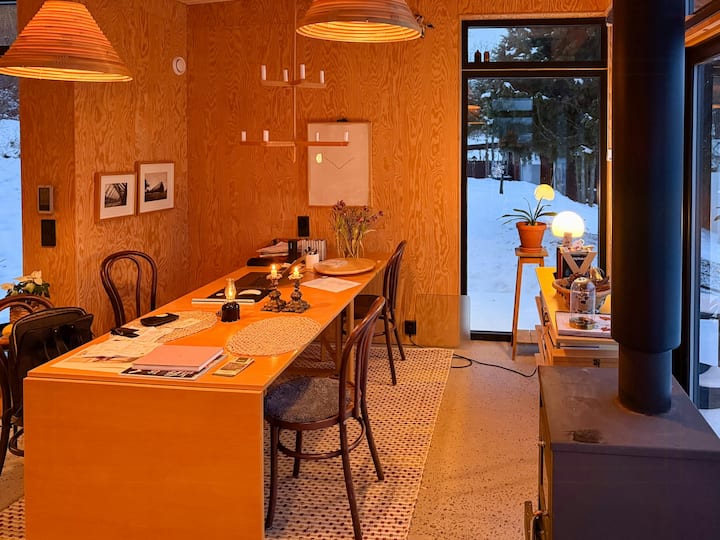 Modern Funkisstuga Med Altan Vid Vidöstern - Värnamo