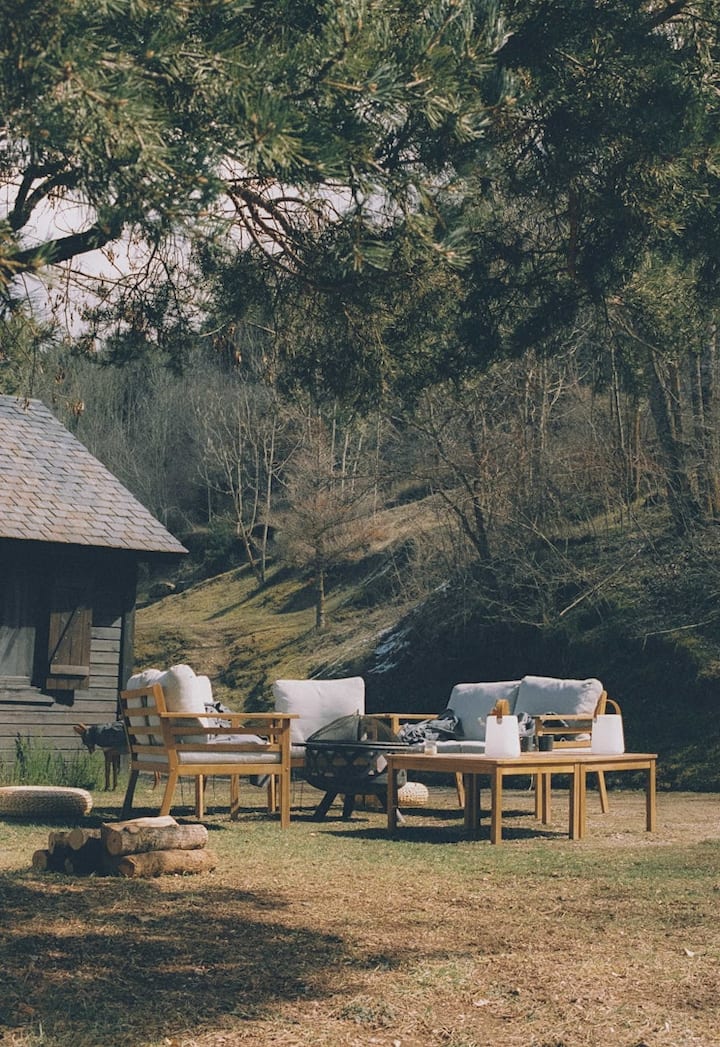 Mountain Hut Campfire Basecamps - Alp, Catalonia