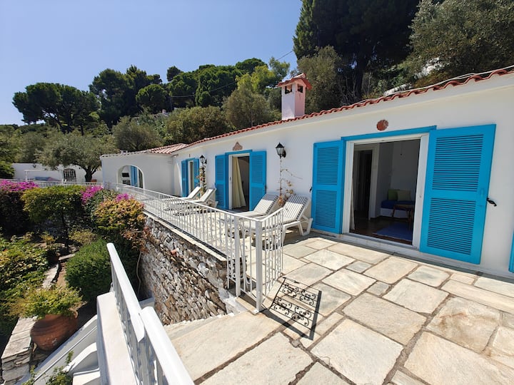 Villa Eirini, Villa Lumineuse Et Aérée De 4 Chambr - Skiathos