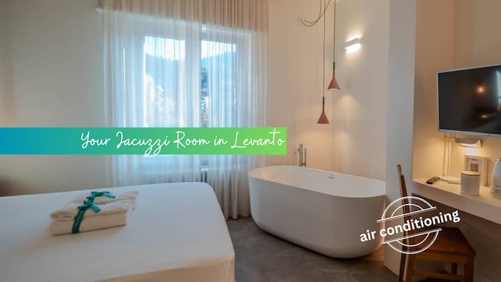 Isabella Boutique Rooms - Scirocco Jacuzzi Room - Levanto