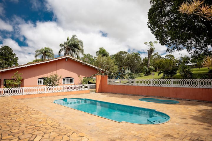 35 People | Nature | Swimming Pool | Barbecue - Ibiúna