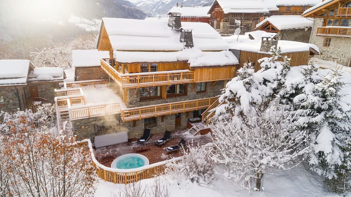 Luxury Catered Ski Chalet Iona In Meribel Lmrb-9 - La Tania