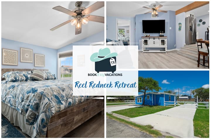 Reel Redneck Retreat - Boat Parking, 5 Min To Ramp - Aransas Pass, TX