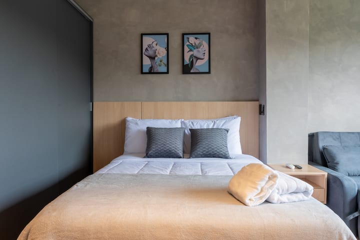 Studio Alphaville C/ Vaga | Piscina | Centro - Barueri