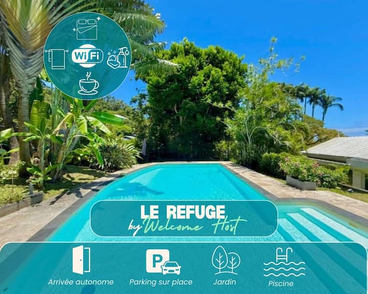 Le Refuge, Villa Créole Ancienne Avec Piscine - Saint-Denis, La Réunion