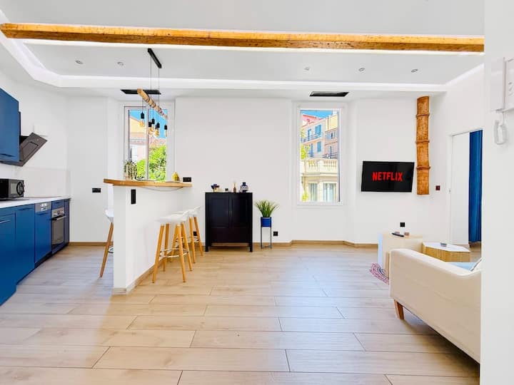 Le Nova : Logement Chic Cannes Proche Mer & Plages - Cannes