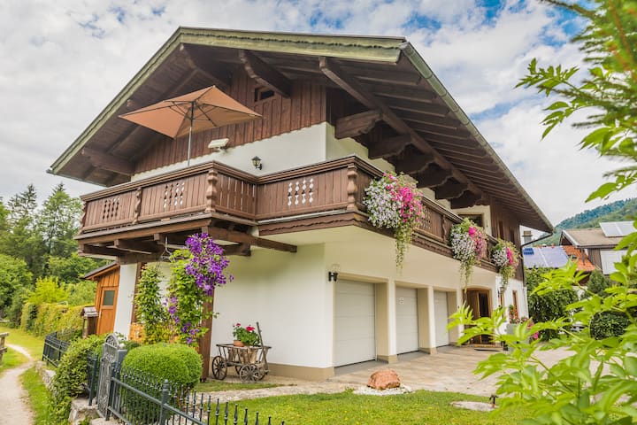 Ferienhaus 120 M², Balkon Und Terrasse, Küche - Ruhpolding
