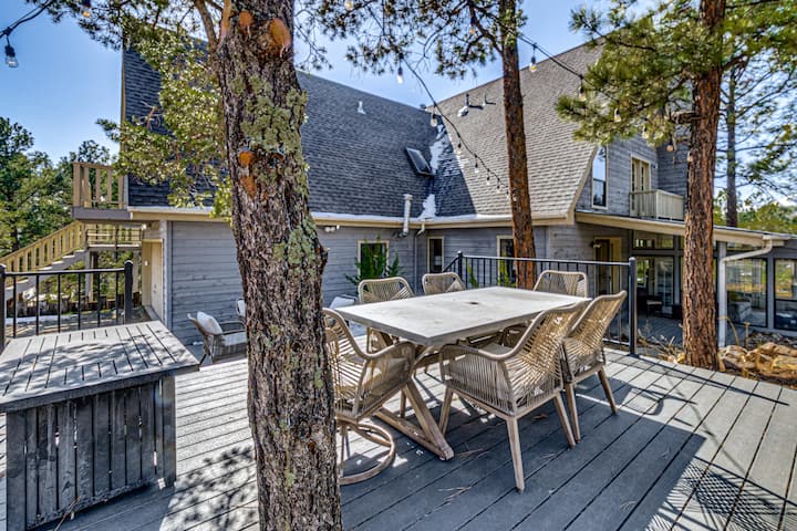 'The Restful Retreat:' Mtn-view Alto Group Getaway - Ruidoso, NM