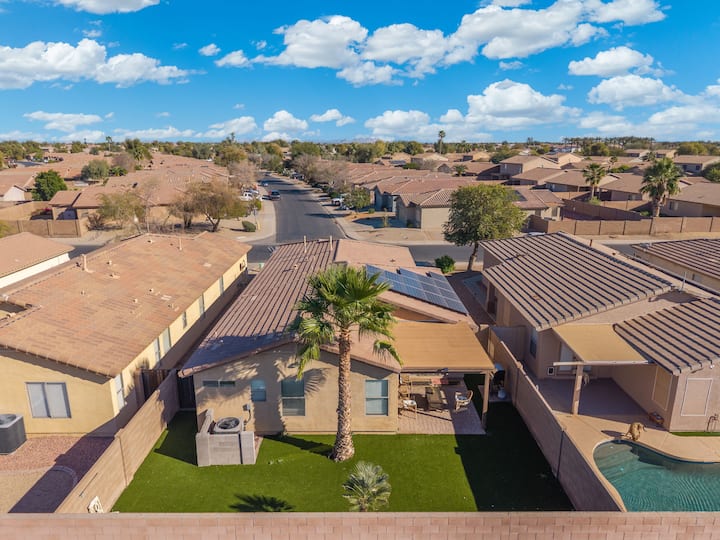 Spacious 3br Home | Patio | Grill | Sleeps 6 | Dt - Maricopa, AZ
