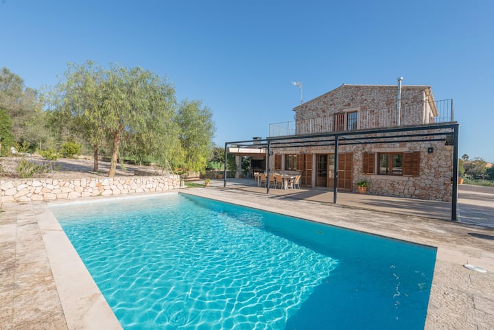 Espectacular Finca Mallorquina Con Piscina Privada - Manacor
