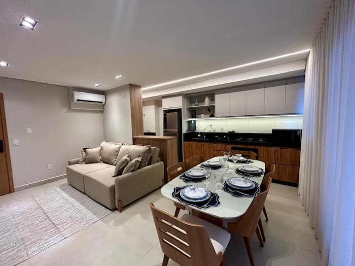Apartamento Clean 2q Tai Bueno By Boss - Goiânia