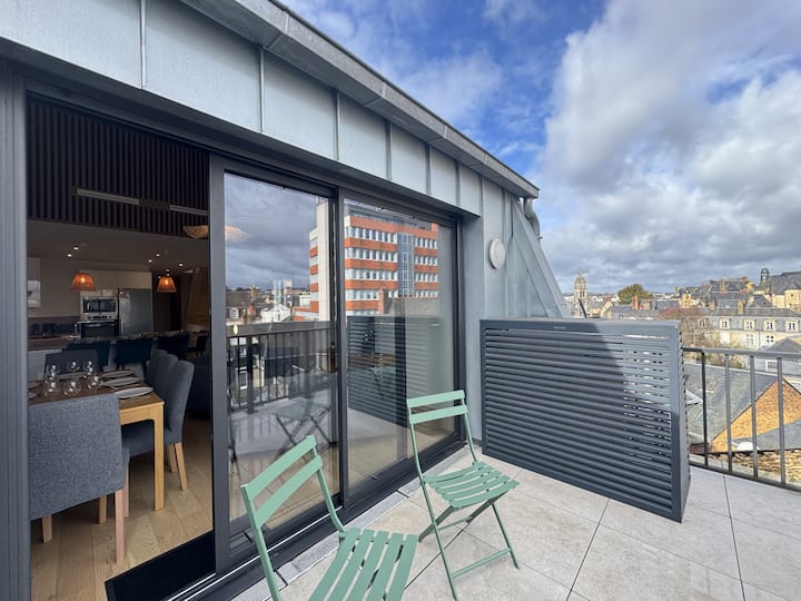 Le Corner - Hyper Centre - Terrasse - 8 Pers - Le Mans