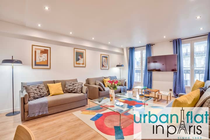 Urbanflat 102 - Grand Appartement Proche Opera - París