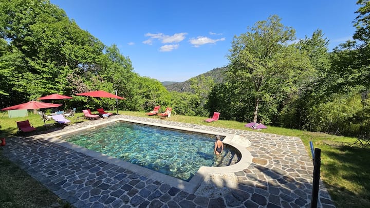 Grand Mas Avec Piscine - Villefort