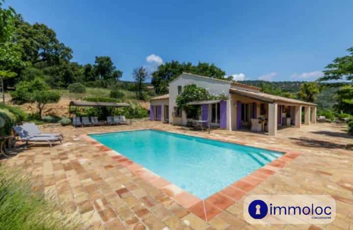 Villa Climatisée Avec Piscine - Le Plan-de-la-Tour