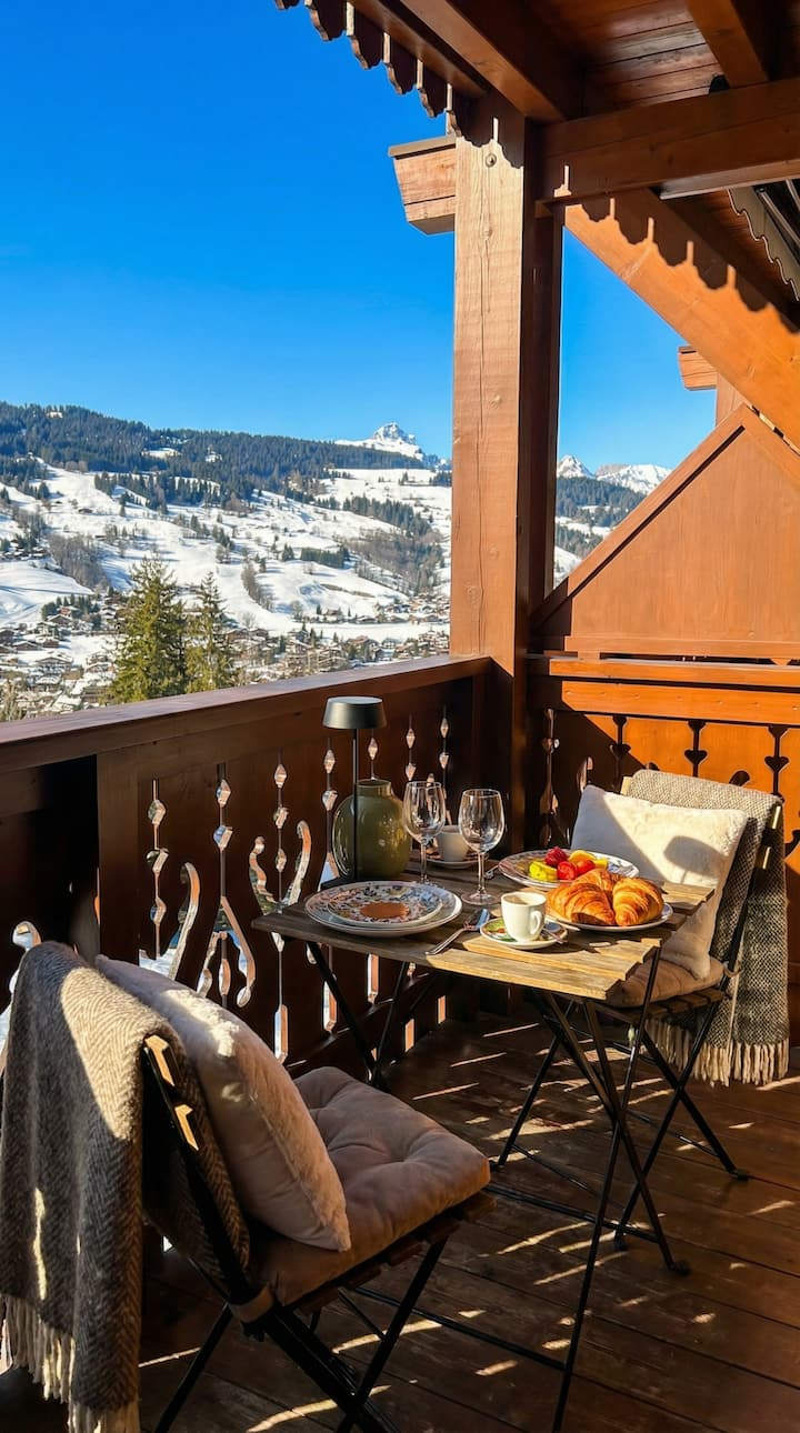 Le Montagnard Megève Vue Incroyable ! - Megève