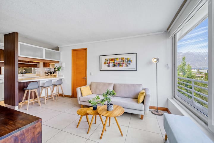 Luminous Apartment With Pool & Wifi In Las Condes - Las Condes