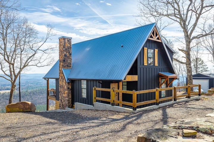 3br Cabin Lookout Mountain! Stunning View, Hot Tub - Alabama