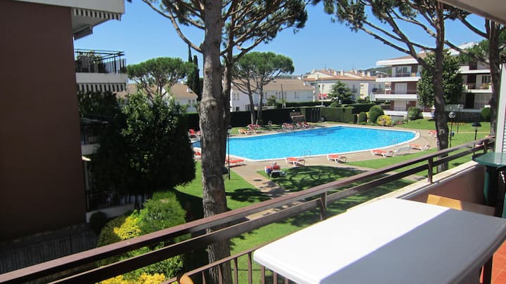 U-1 Appartement Dans Communauté Avec Piscine. - Llafranc