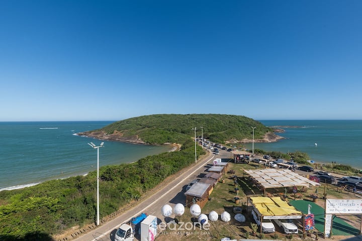 Seafront Apt In A Condo W/ Pool Emq0403 - Guarapari