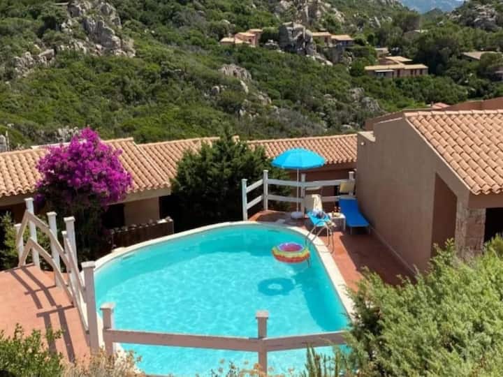 Charmante Villa Familiale Avec Piscine - Costa Paradiso