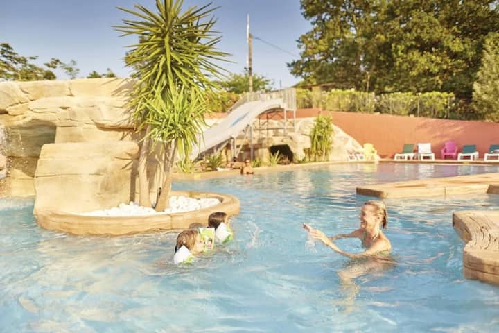 Zecamping 4* Mobil Home 32m² Piscine - Laroque-des-Albères