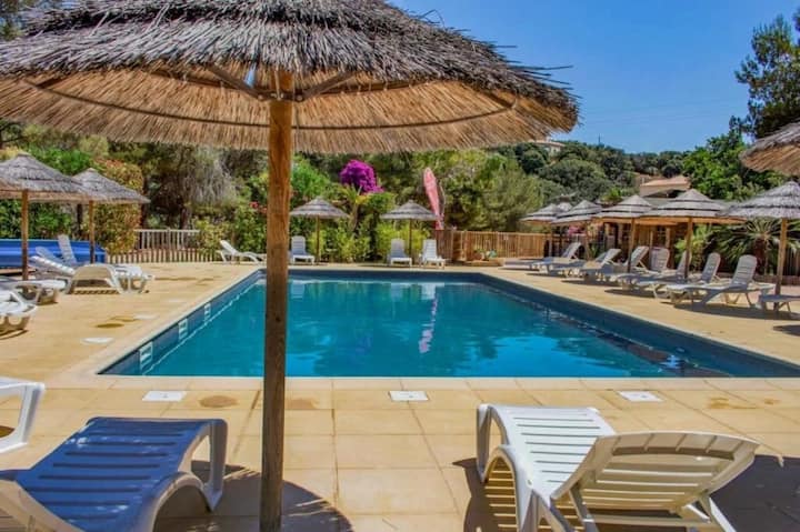 Zecamping 3* Chalet 35m² Parc Aquatique - Cargèse