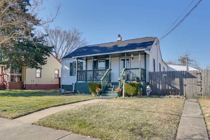 Private Yard & Patio Bbq! Norfolk Home Near Dtwn - Norfolk, VA