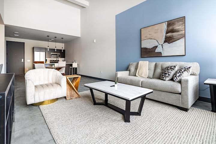 Landing | Modern 2bd, Gym - Hartford, CT