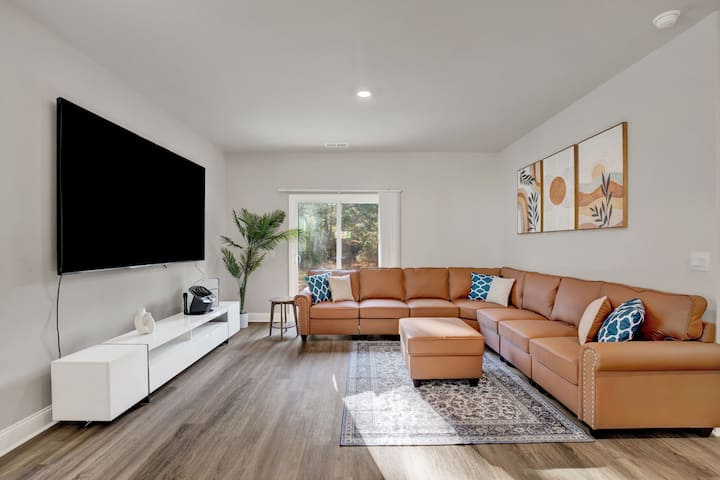 5kings Pool Pickleball Gym 100"tv+ps5 Fishingpond - Rincon, GA