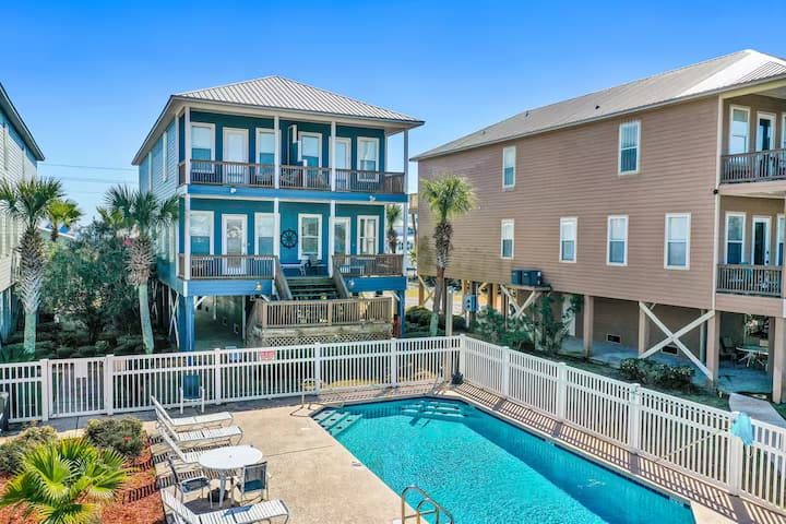 Lagoon-front Duplex W/fishing Pier Sleeps 24/bm - Gulf Shores, AL