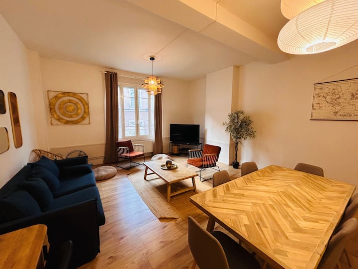 Le Millésime Barbatre | Centre-ville | 7 Couchages - Reims