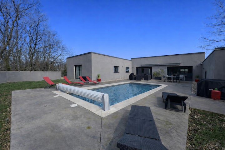 Villa En Ardèche Avec Piscine - Villeneuve-de-Berg