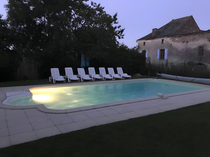 Le Claouset Gite Avec Piscine - Tarn