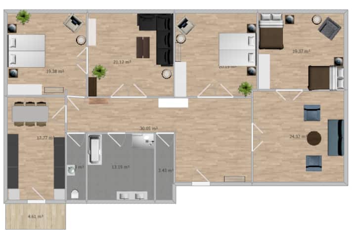 Innsbruck Residence 3 Bedrooms Apartment - Innsbruck