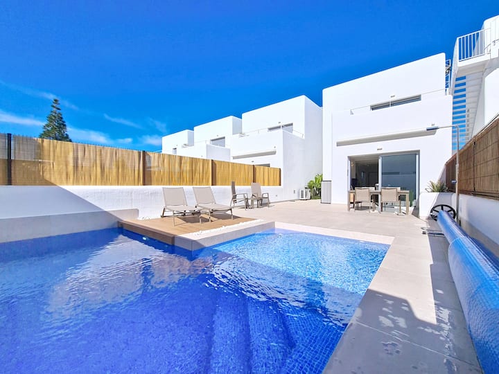 Villa With Private Pool, Bbq And Large Patio - Carthagène, Espagne