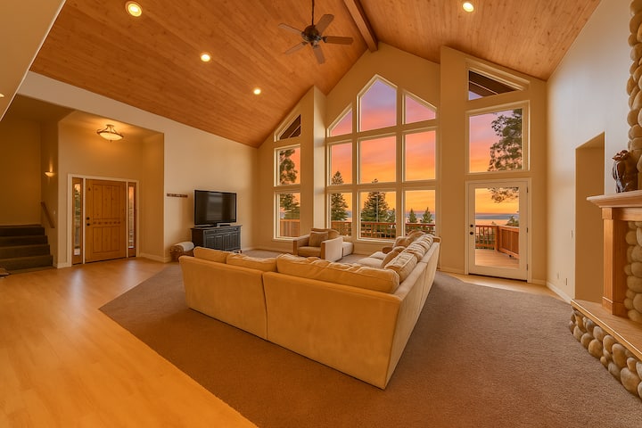 Sunset Mountain ~ Hot Tub, Fire Table, Epic Views - Shaver Lake, CA