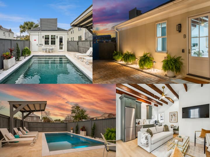 The Belmont House - 3br Retreat W Heated Pool - Charleston, SC