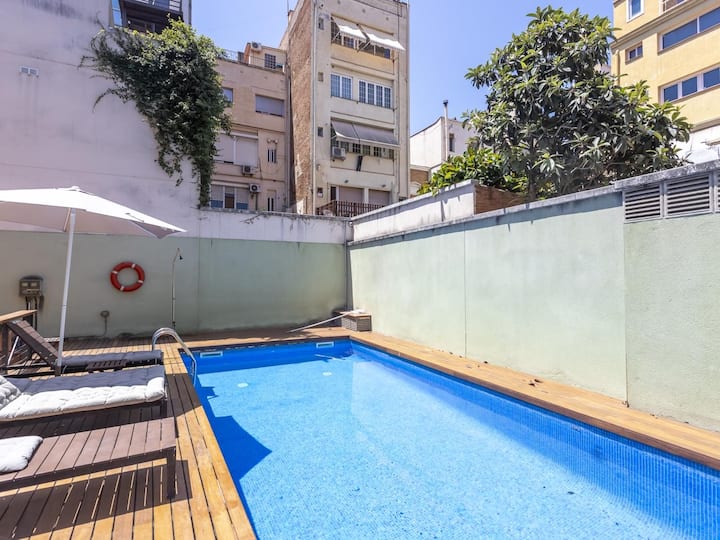 Triplex Bohème Gràcia : Toit-terrasse Et Piscine - Barcelone