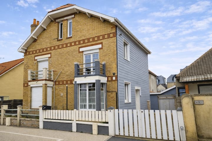 Au Sable D'or, Maison Familiale Proche Plage - Quend Plage