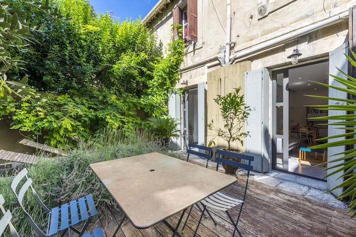 Un Jardin Dans La Ville - Première Conciergerie - Montpellier